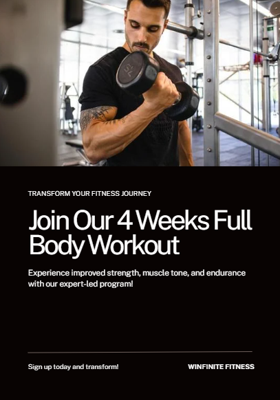 Full Body Program (4-Weeks) – Winfinite Fitness